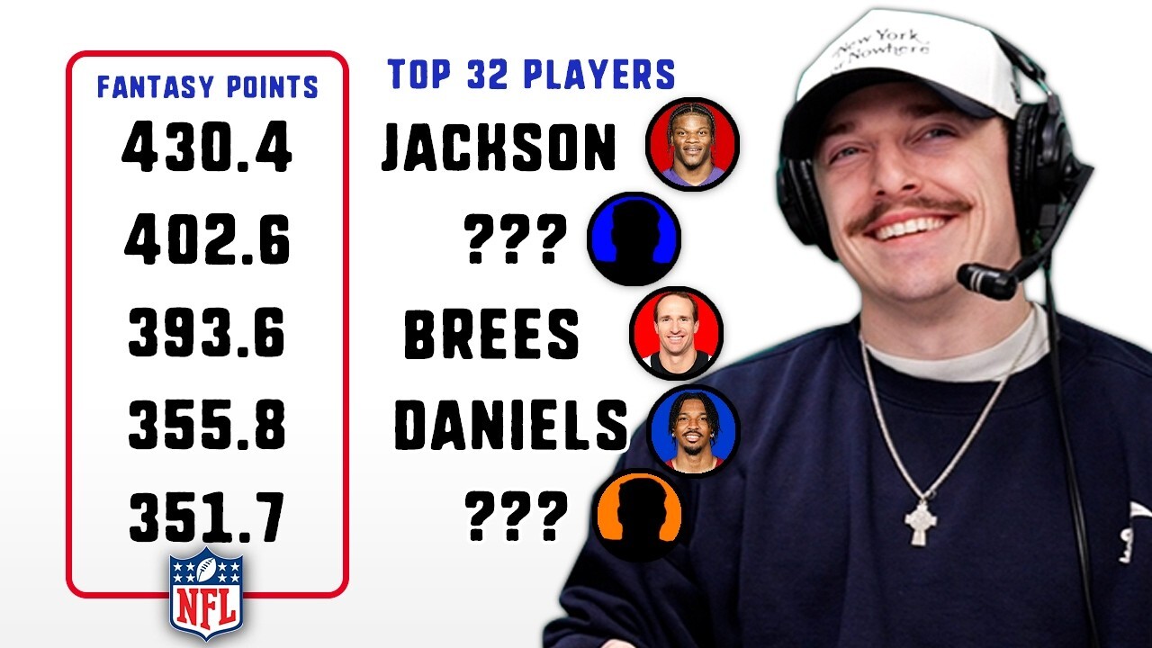 Can we name the best fantasy QB seasons ever! (Top 32 ft. BDGE)