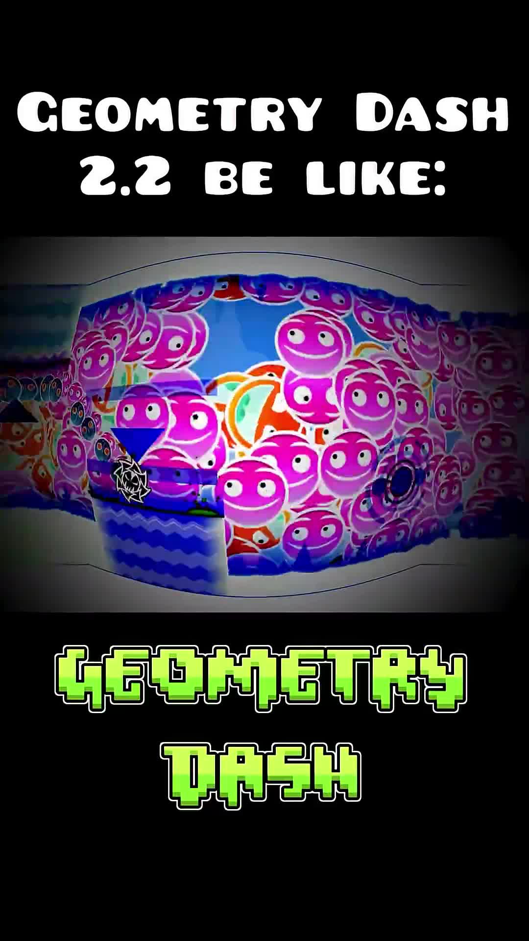 Geometry Dash 2.2 is crazy now! #shorts #gd #gdupdate #deluxe12 #gaming ...