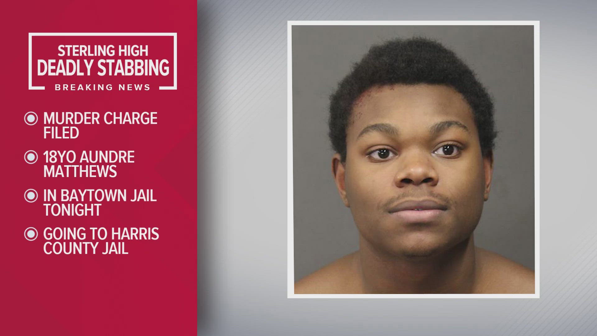 Booking photo of high school student accused of fatally stabbing ...