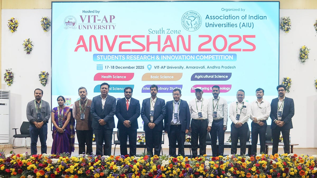 Anveshan 2025 South Zone students’ meet ends at VIT-AP