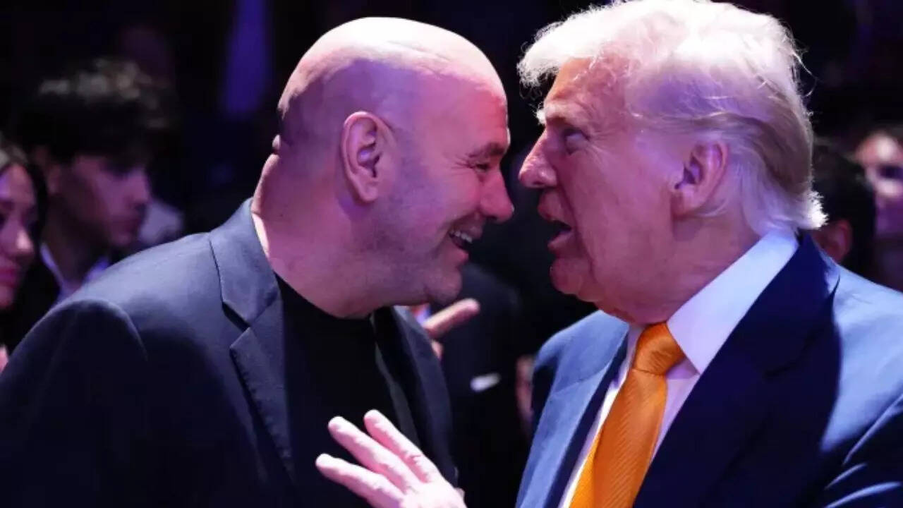 Donald Trump hypes UFC White House fight with candid shout-out to Dana ...