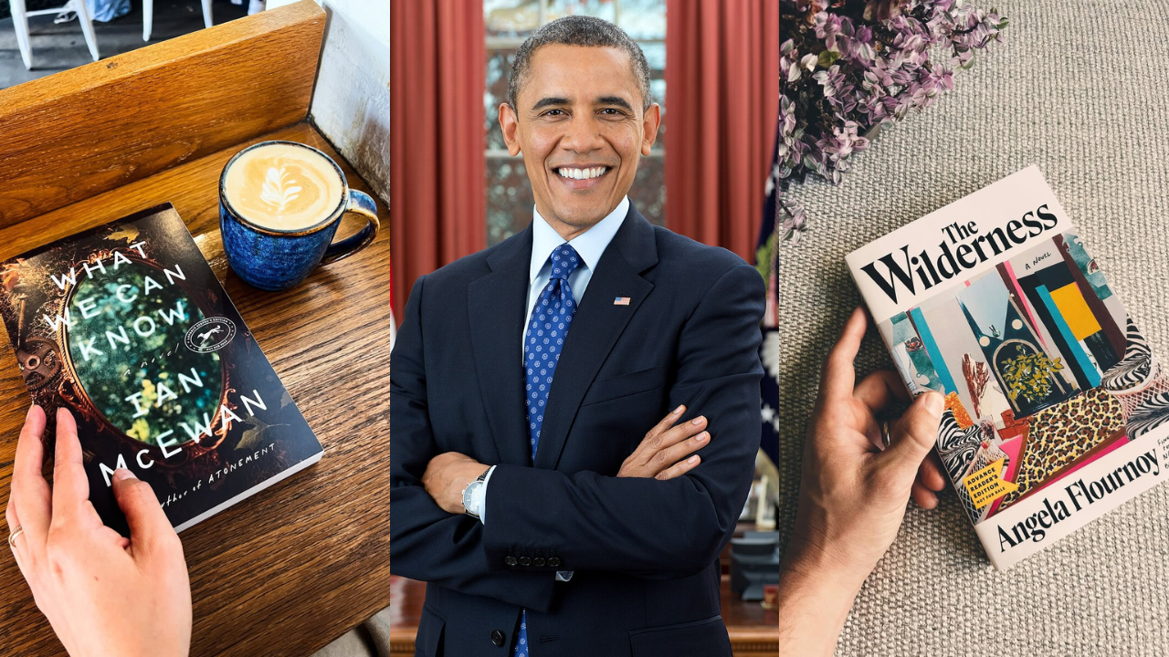 Barack Obama reveals his favourite books of 2025