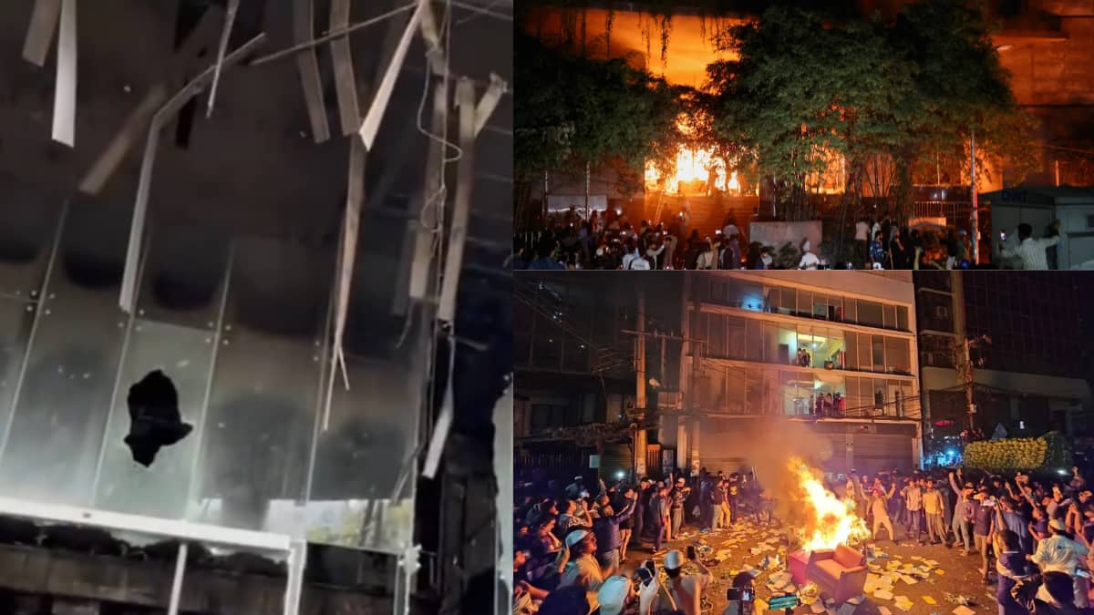Fresh protests hit Indian mission amid violent Bangladesh unrest ...