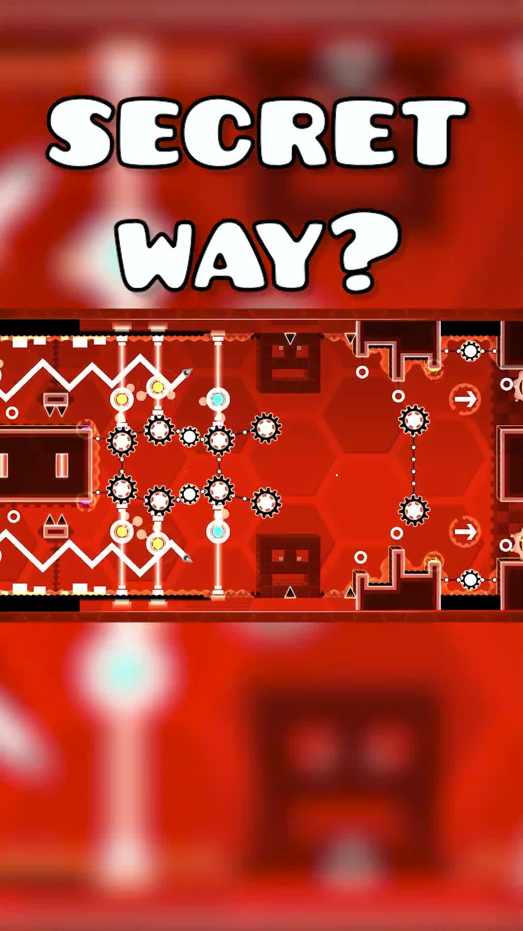 I found a secret way in blast processing - Geometry Dash #shorts