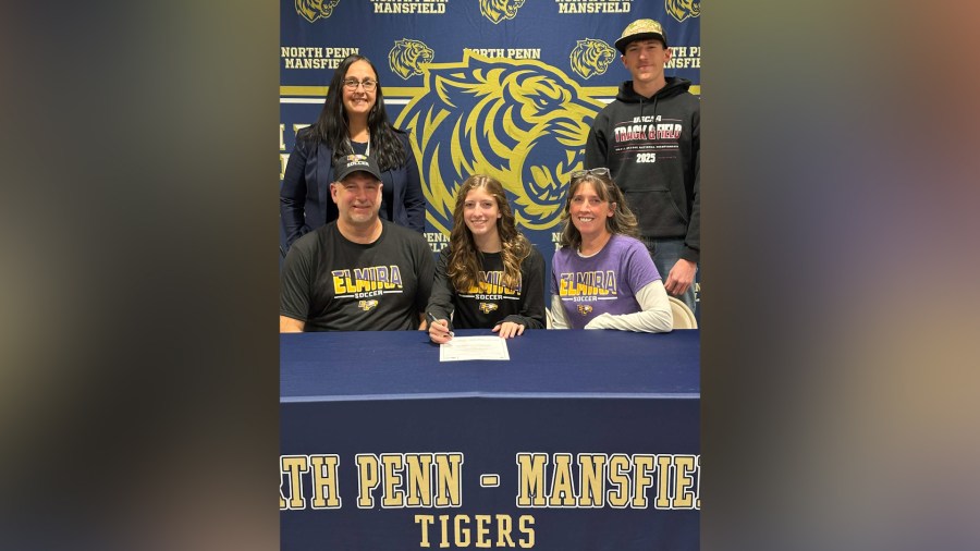 NP-Mansfield’s Brooke Wilcox signs to play soccer at Elmira College