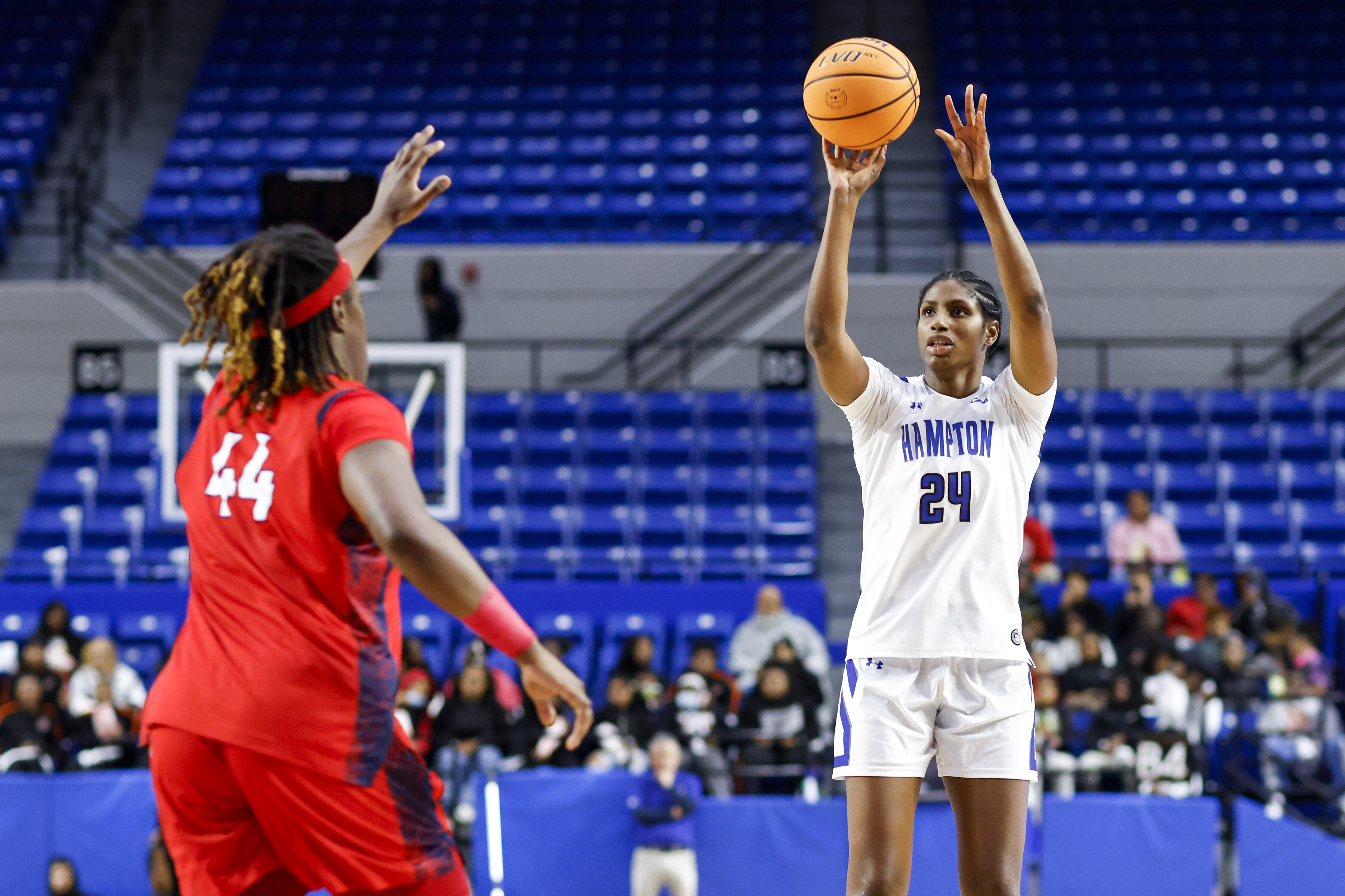Aisha Dabo shines in career performance as Hampton U women fall in OT ...