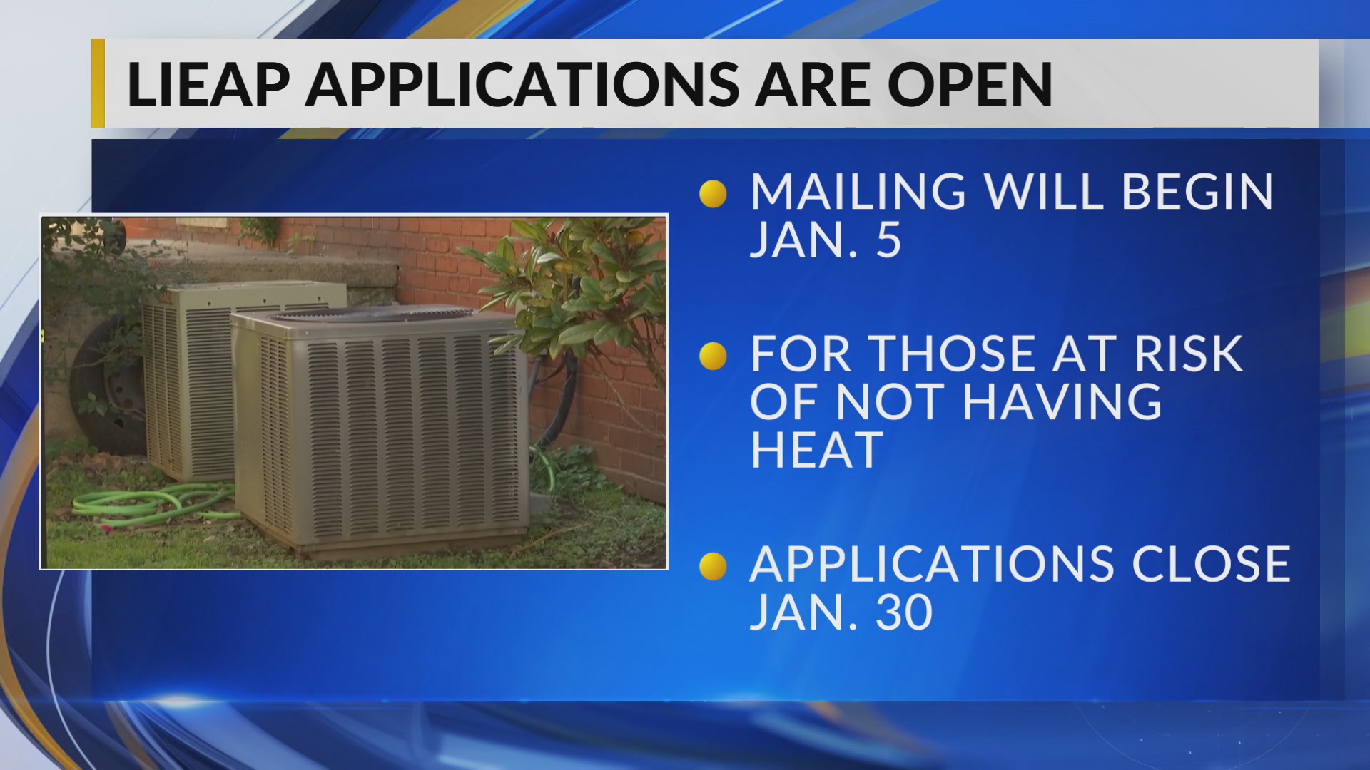 LIEAP applications set to be mailed out