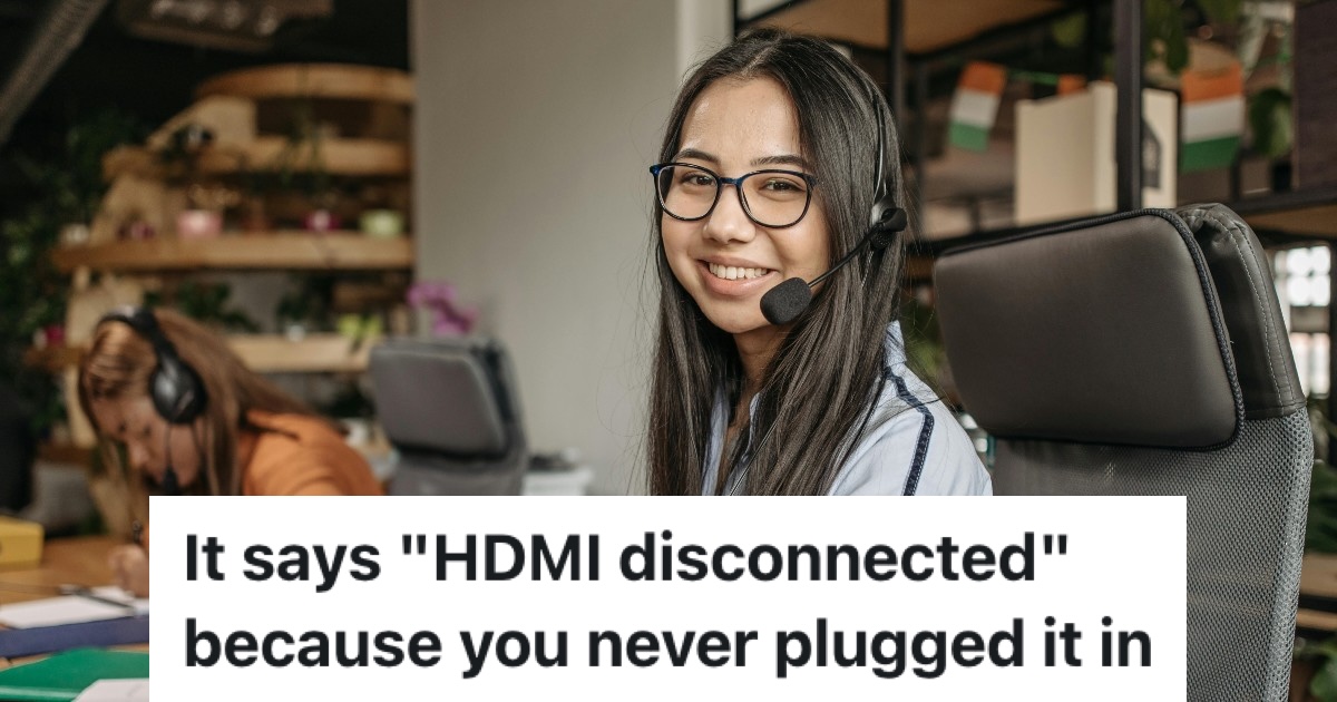 Young woman can’t figure out a laptop issue, so an IT pro found a ...