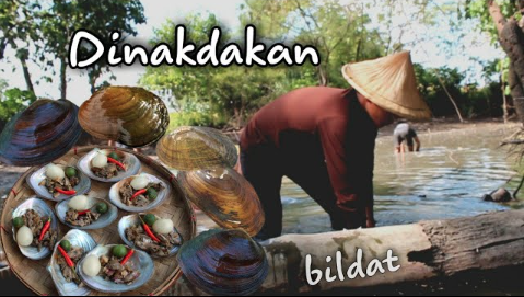 How to make freshwater mussel dinakdakan | Classic rural pulutan