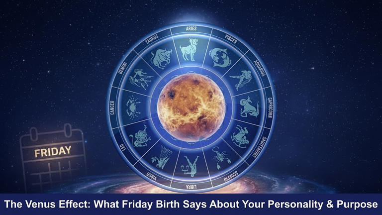 The Venus effect: What Friday birth says about your personality & purpose