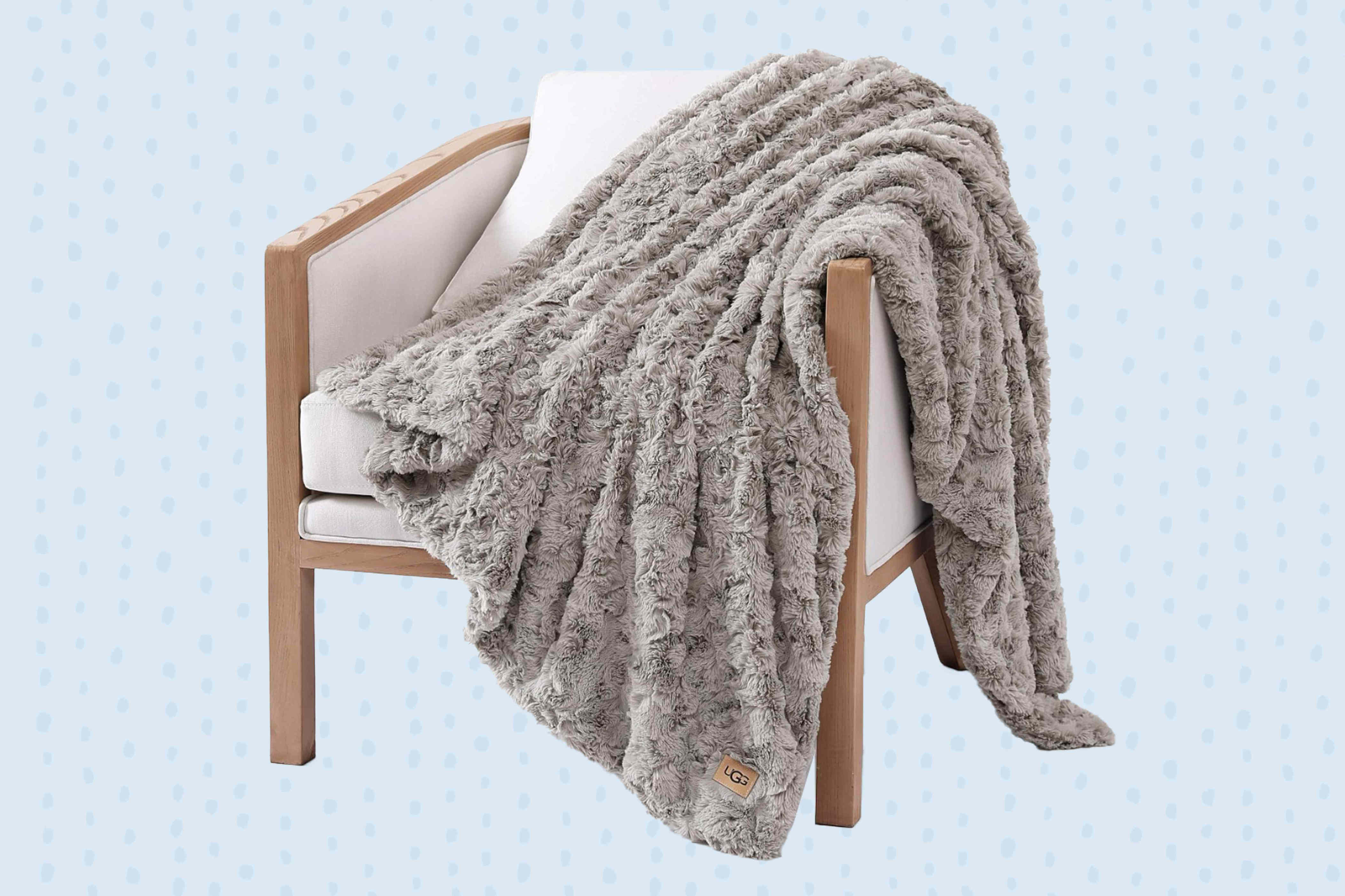 This luxe Ugg blanket is as soft and cuddly as the beloved boots, and ...