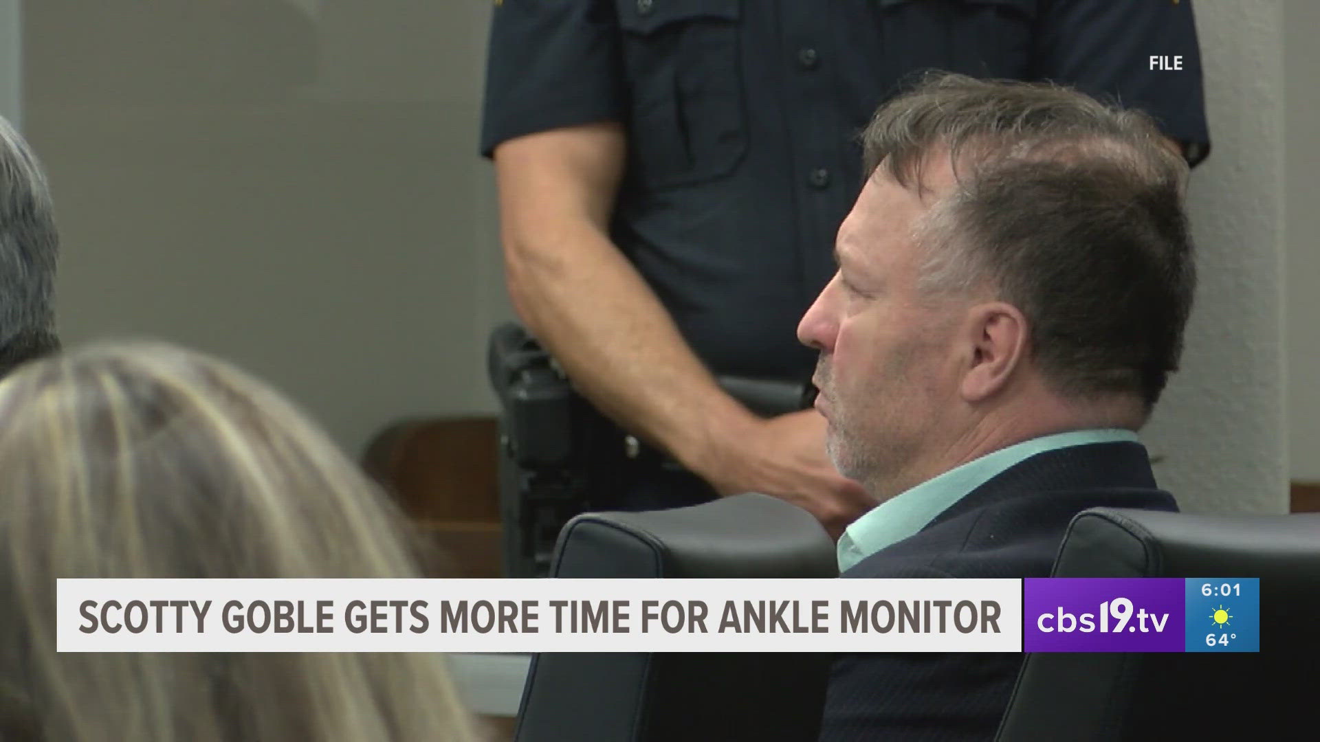 Convicted murderer Scotty Goble sentenced two more years for removal of ...