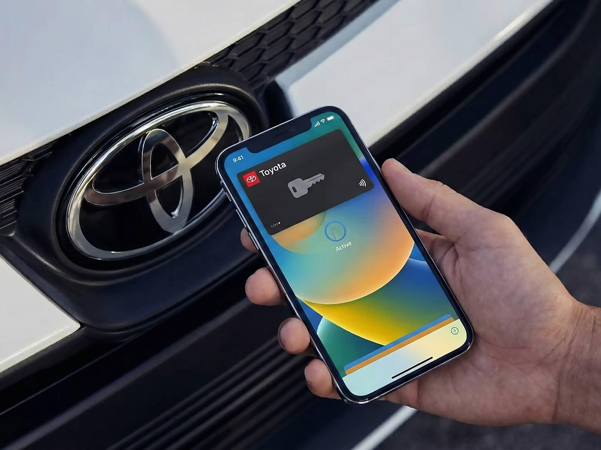 Apple Car Key se prepara para dar el salto a los coches Toyota