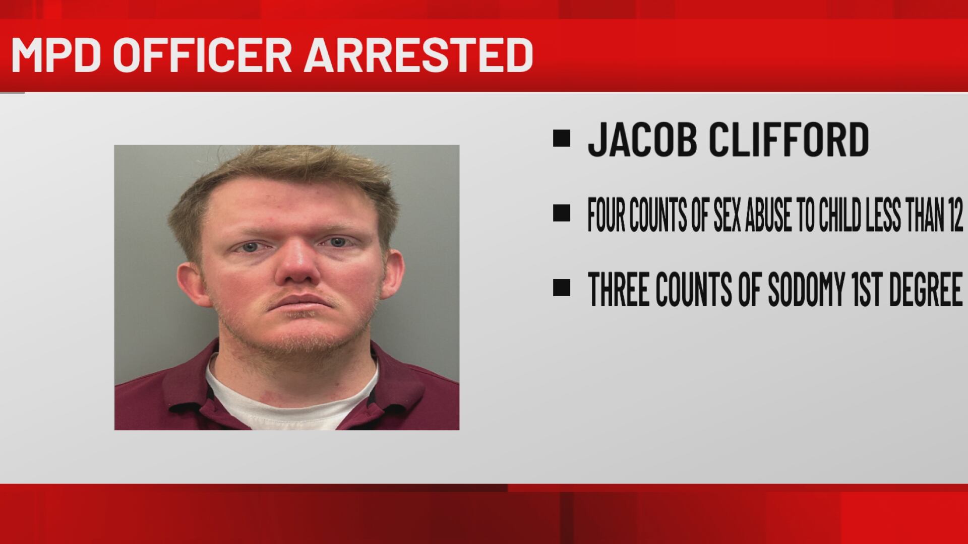 Daphne police charge MPD officer with multiple child sex crimes