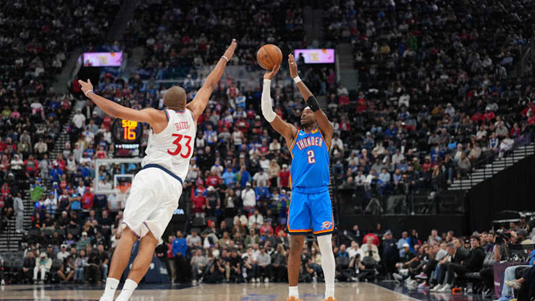 OKC Thunder Announce Short Handed Starting Lineup vs. L.A. Clippers