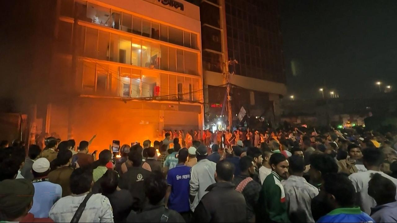 Bangladesh protests intensify after activist’s death, media offices set ...