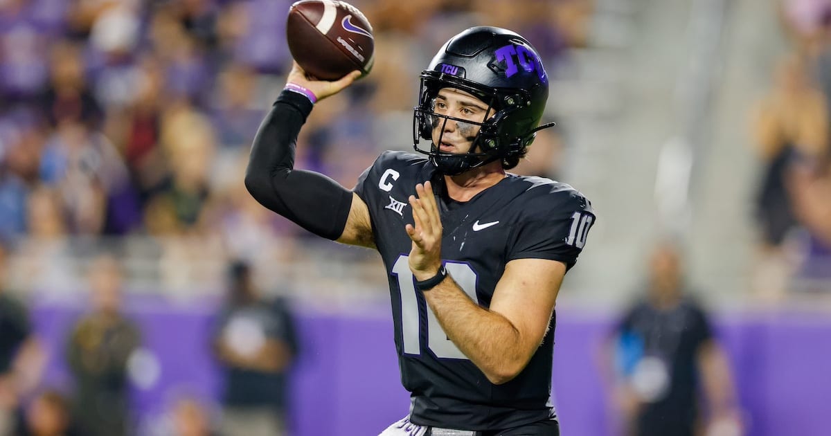 TCU quarterback Josh Hoover plans to enter NCAA transfer portal