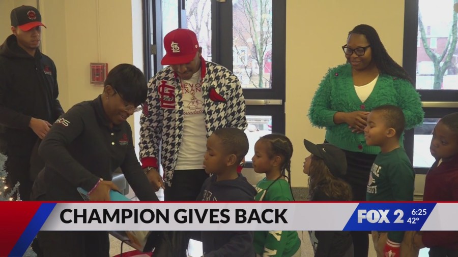 World champion Devon Alexander spreads holiday joy