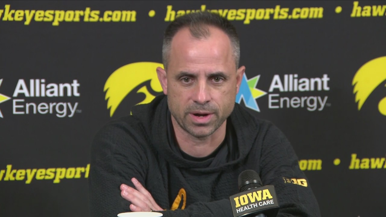 Iowa's Ben McCollum reflects on season so far