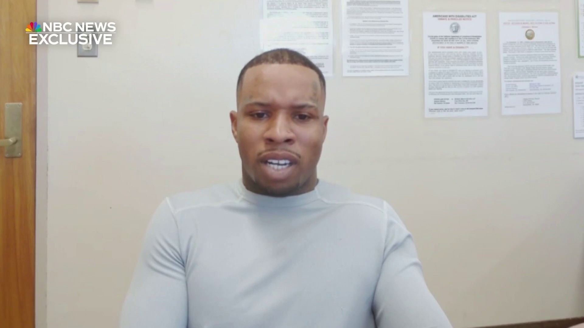 Rapper Tory Lanez speaks out from prison amid planned appeal