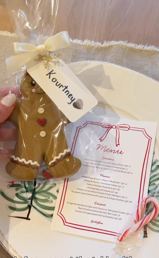 Kourtney Kardashian's chef gives inside look at Barker family dinner