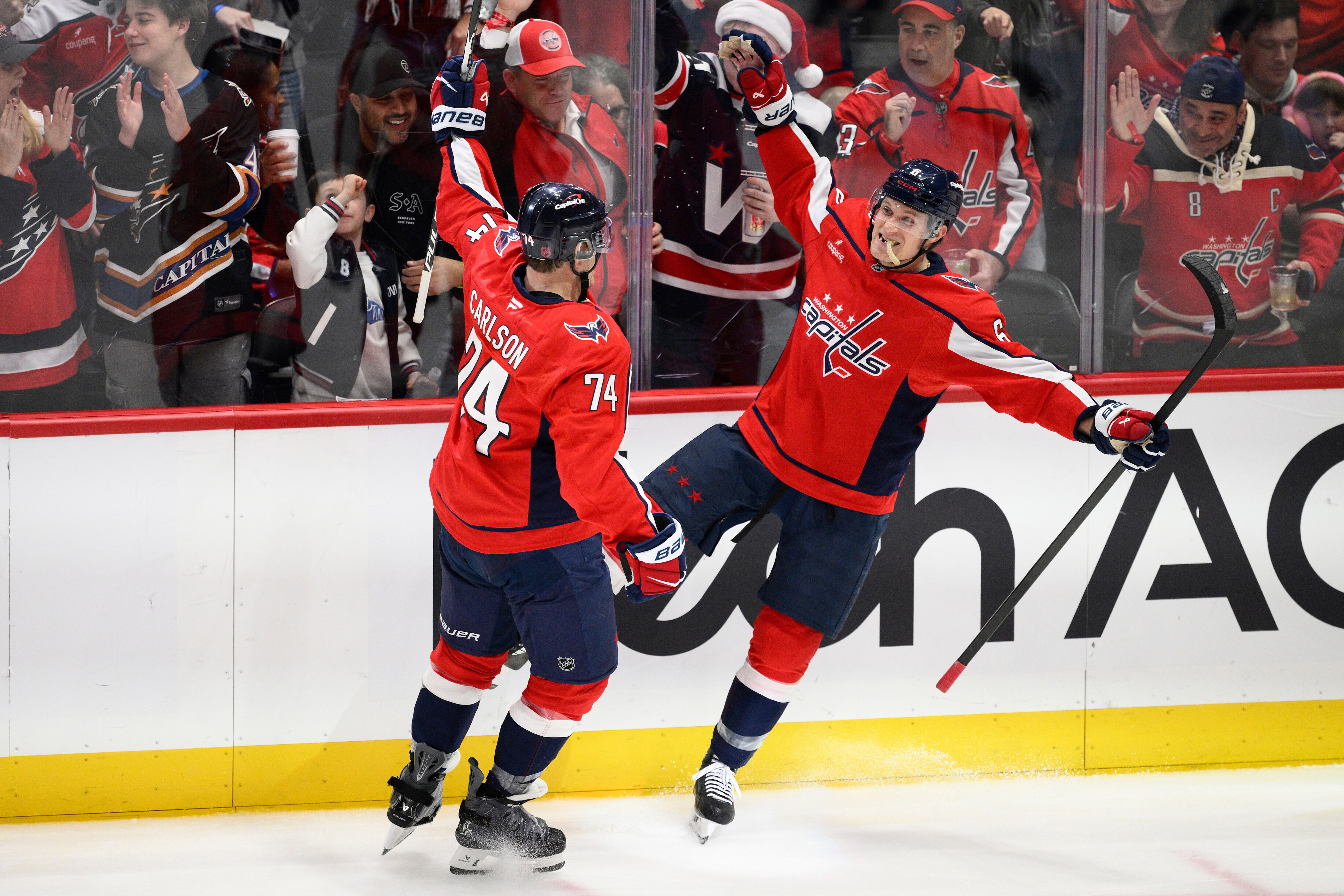Caps bounce back in a big way and blank Toronto