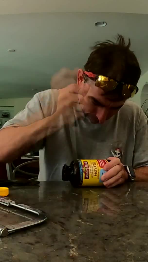 A blind guy and sharp objects #shorts