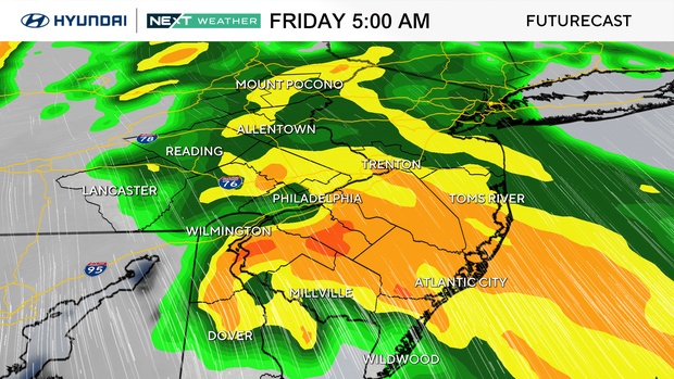 Heavy rain, thunderstorms to impact Friday morning commute in ...