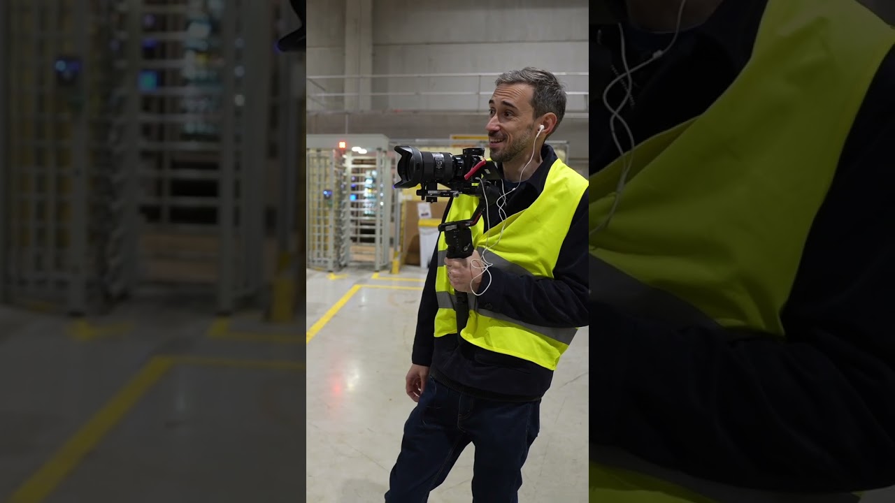 Au coeur d'un entrepôt logistique