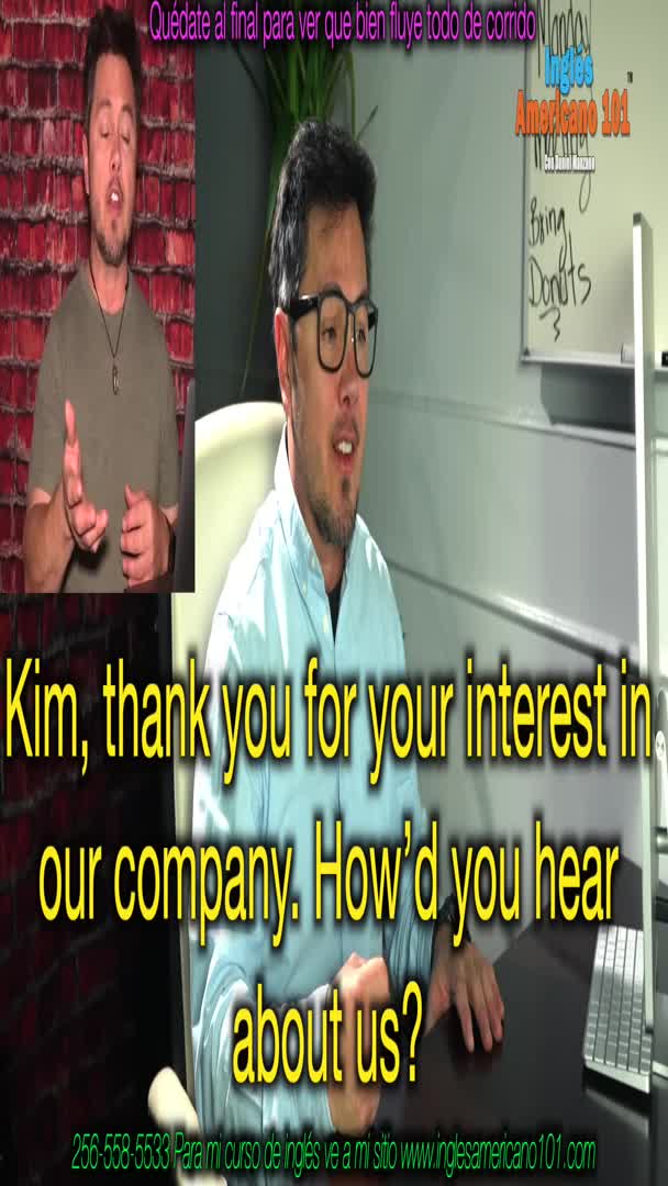 Mejora tu acento en inglés y aprende qué decir en una entrevista de ...