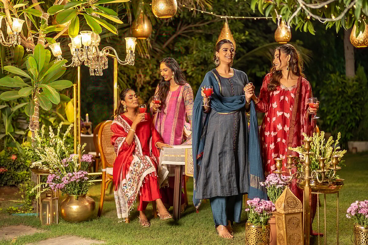 Handloom cotton ethnic wear draws from SH Raza’s iconic Bindu