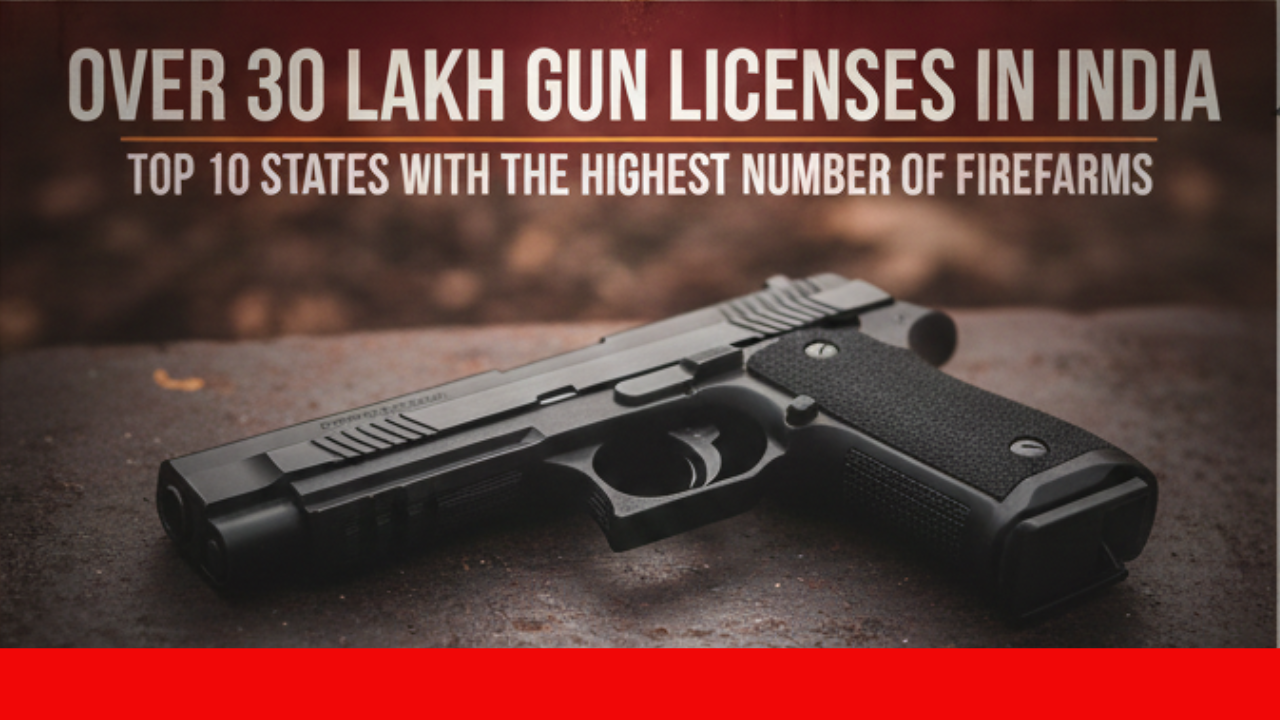 Over 30 lakh gun licenses in India: Top 10 states with the highest ...