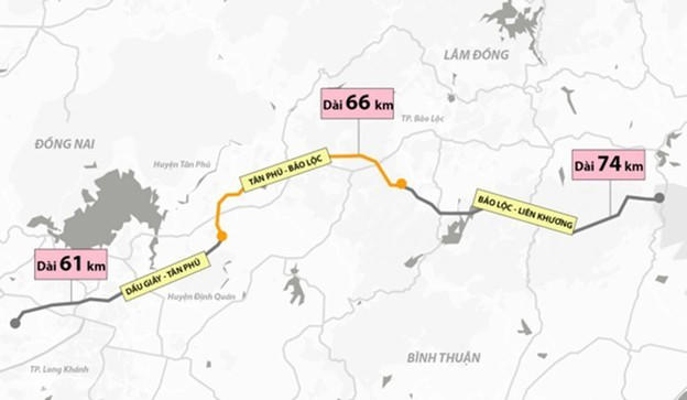 Tan Phu-Bao Loc expressway launched to cut HCMC-Da Lat travel time down ...