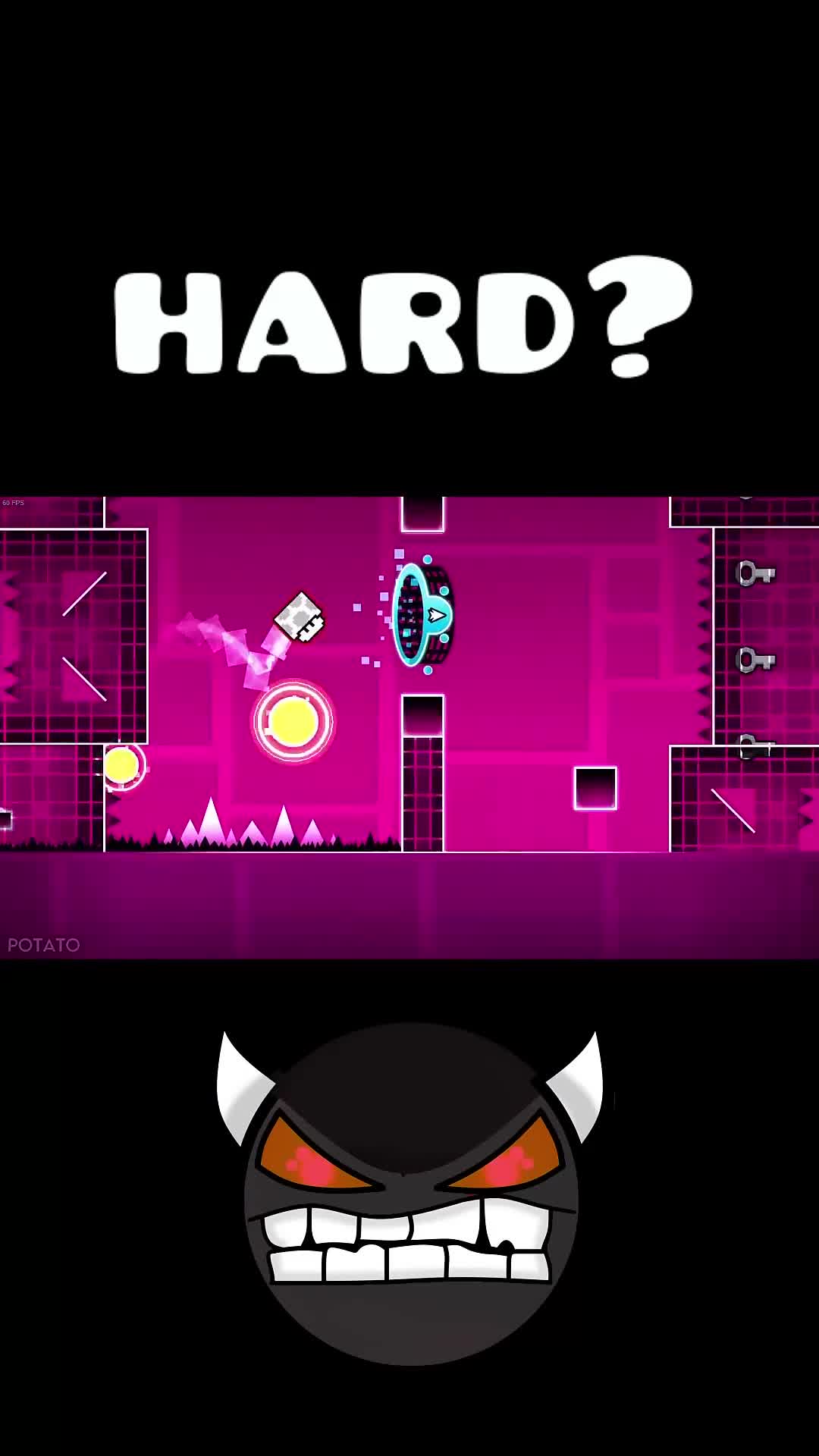 Limbo Geometry Dash #shorts #deluxe12