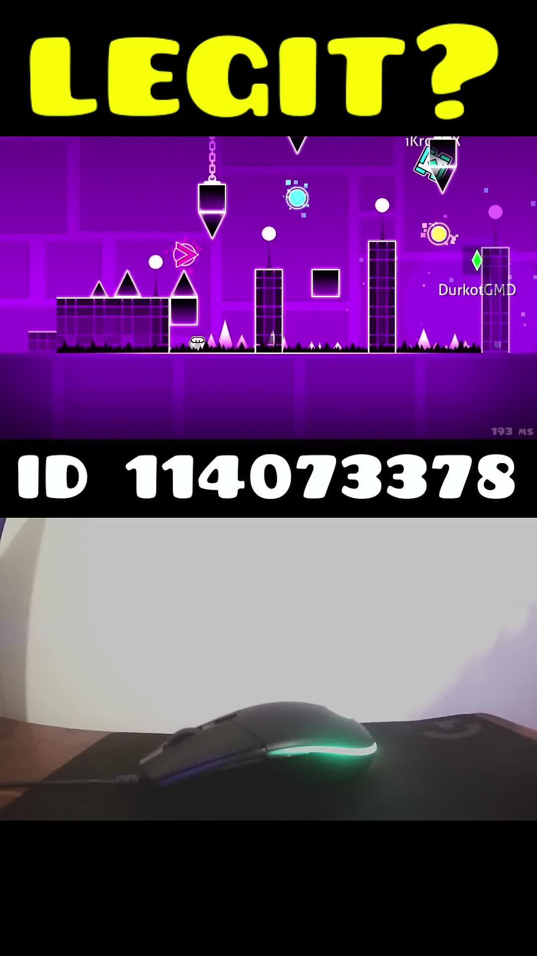 Hacker vs random madness 🤯☠️#gd #geometrydashplayer #gaming #deluxe12