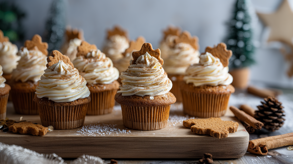 Diese Weihnachtlichen Cupcakes sind ein Traum für Naschkatzen
