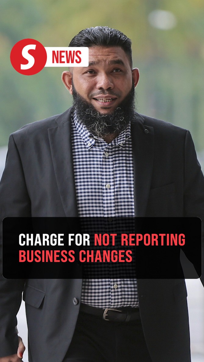 Papagomo charged with failure to notify business changes concerning ...