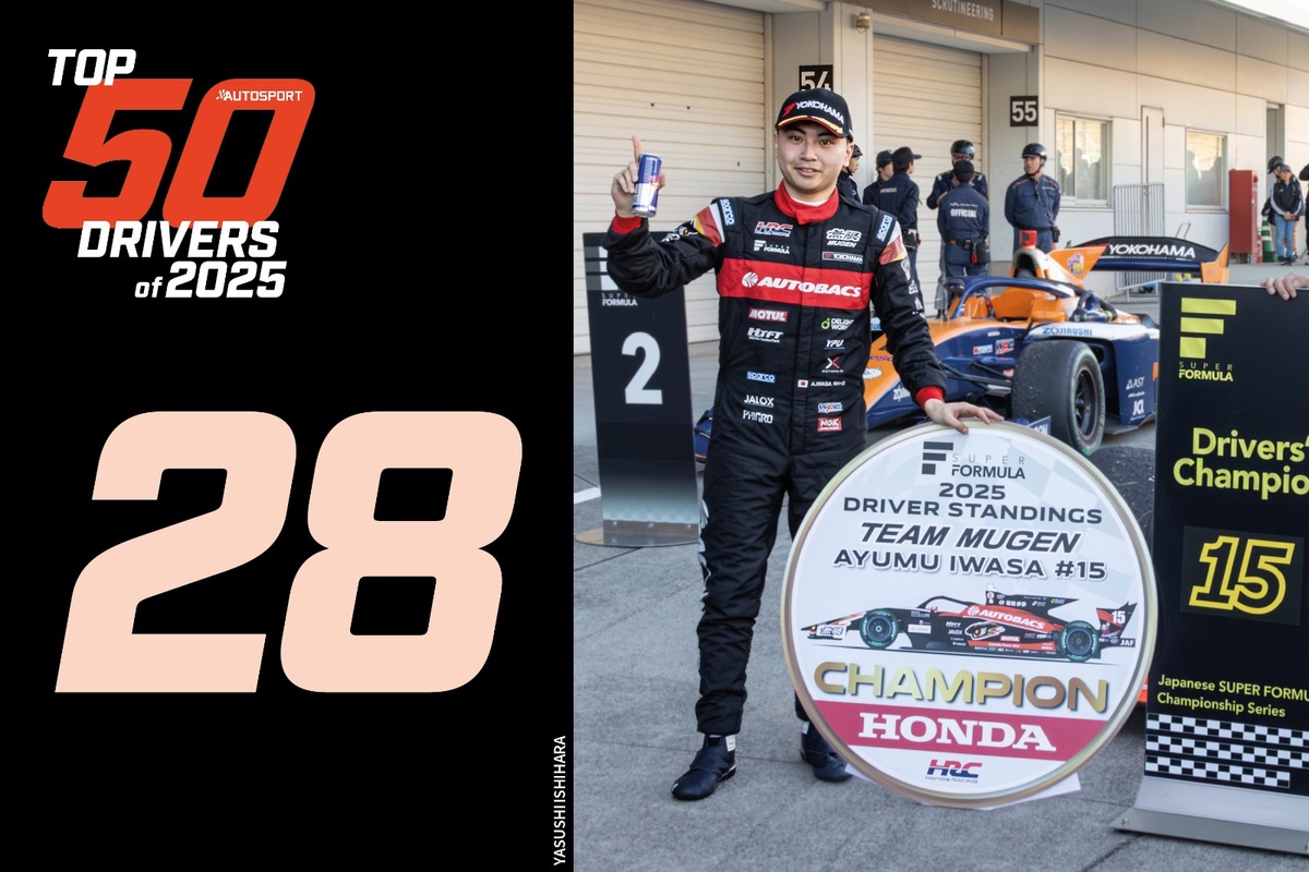 Autosport top 50 of 2025: #28 Ayumu Iwasa