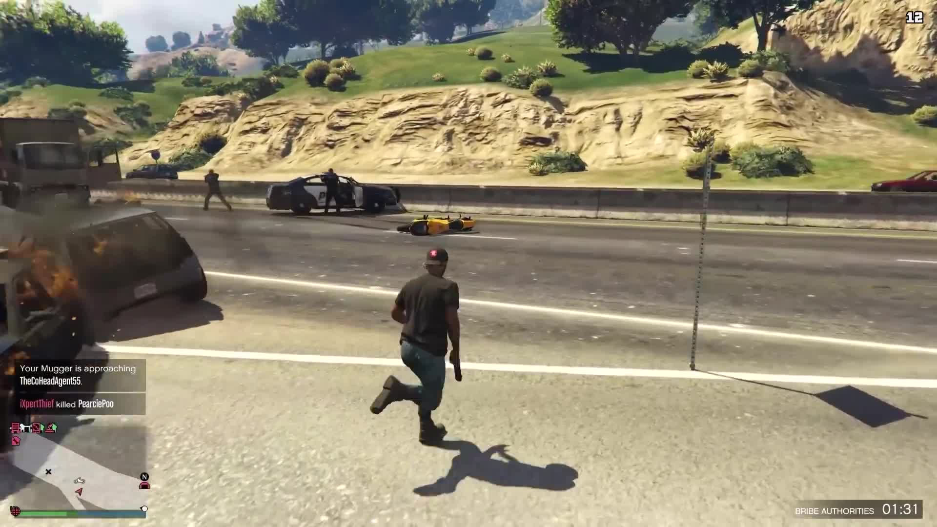 The art of bounty hunting! | GTA 5 thug life #489