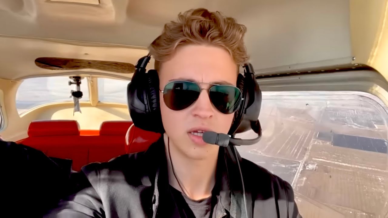 What happens when a complete beginner tries to pilot a plane
