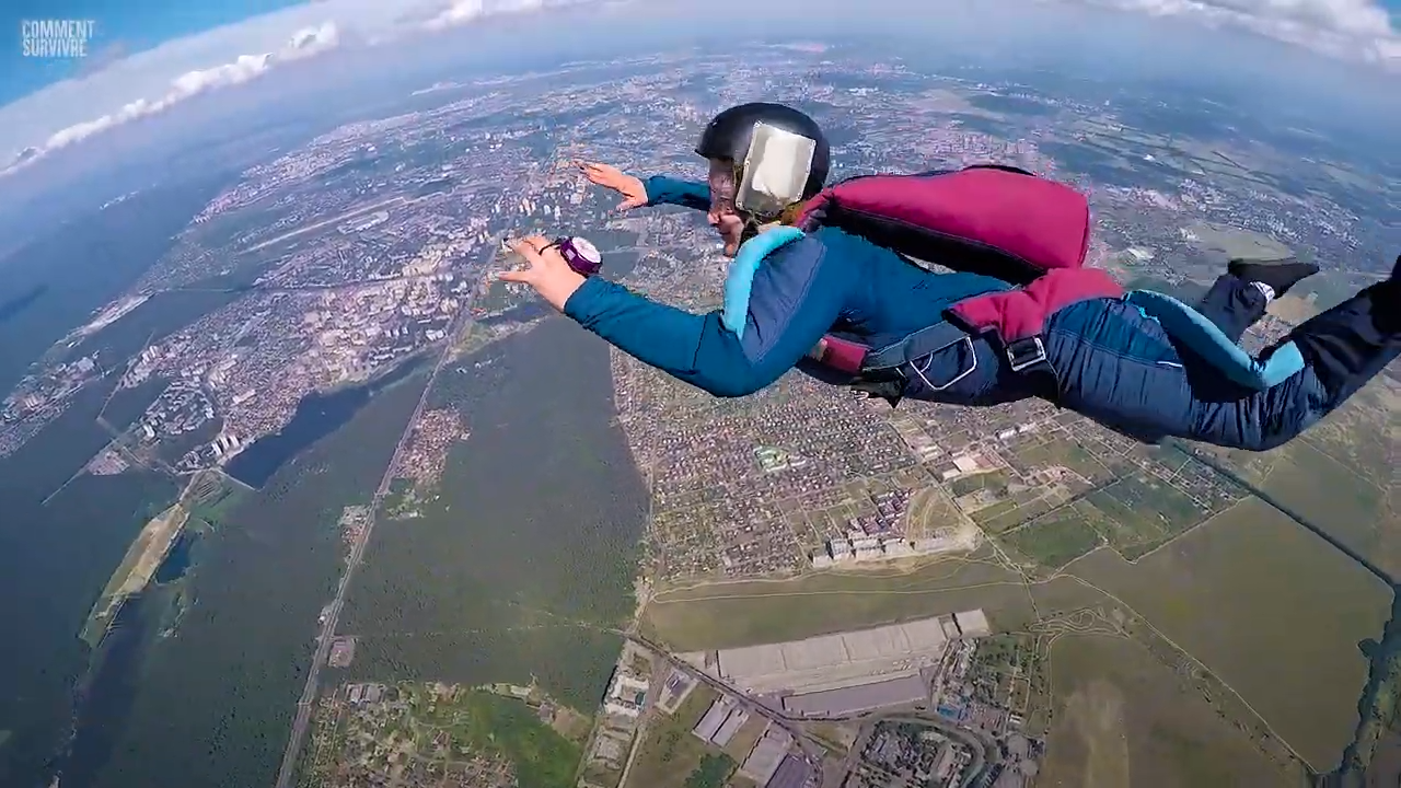 Quand un parachute ne s’était pas ouvert