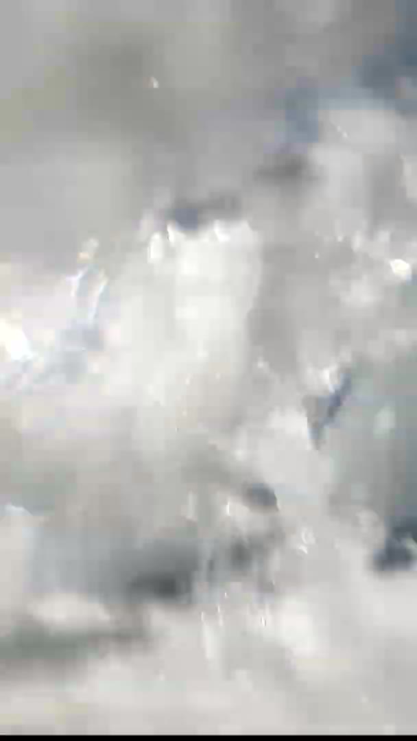 Blind surfer being followed #shorts