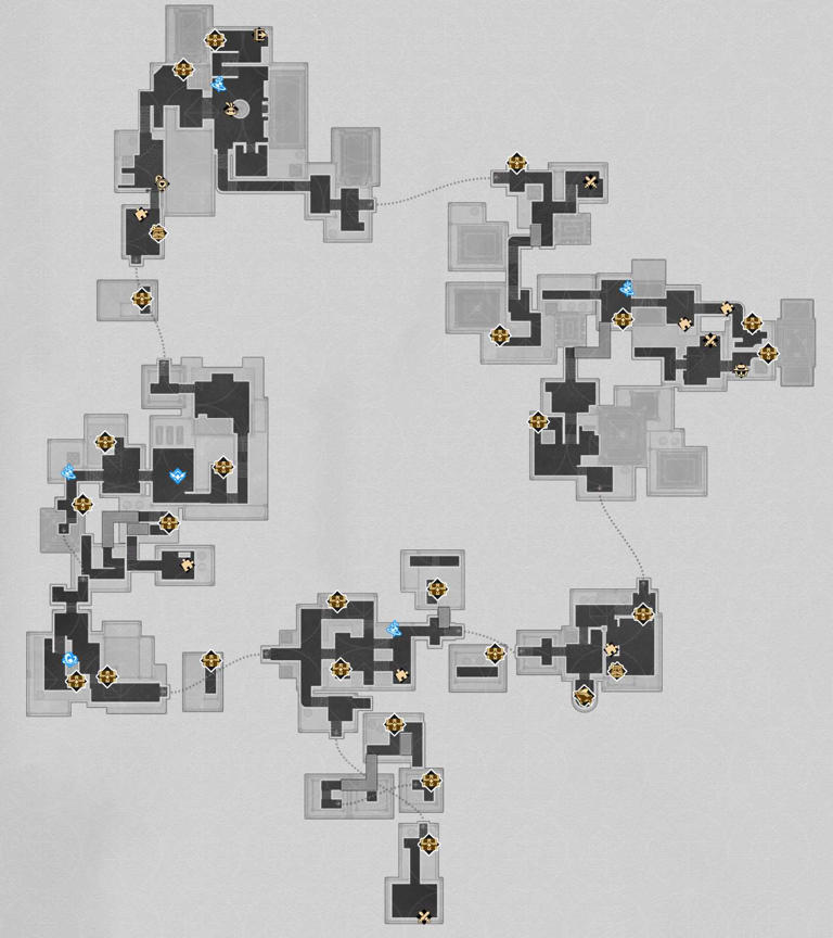 Honkai: Star Rail Penacony treasure chests locations and map