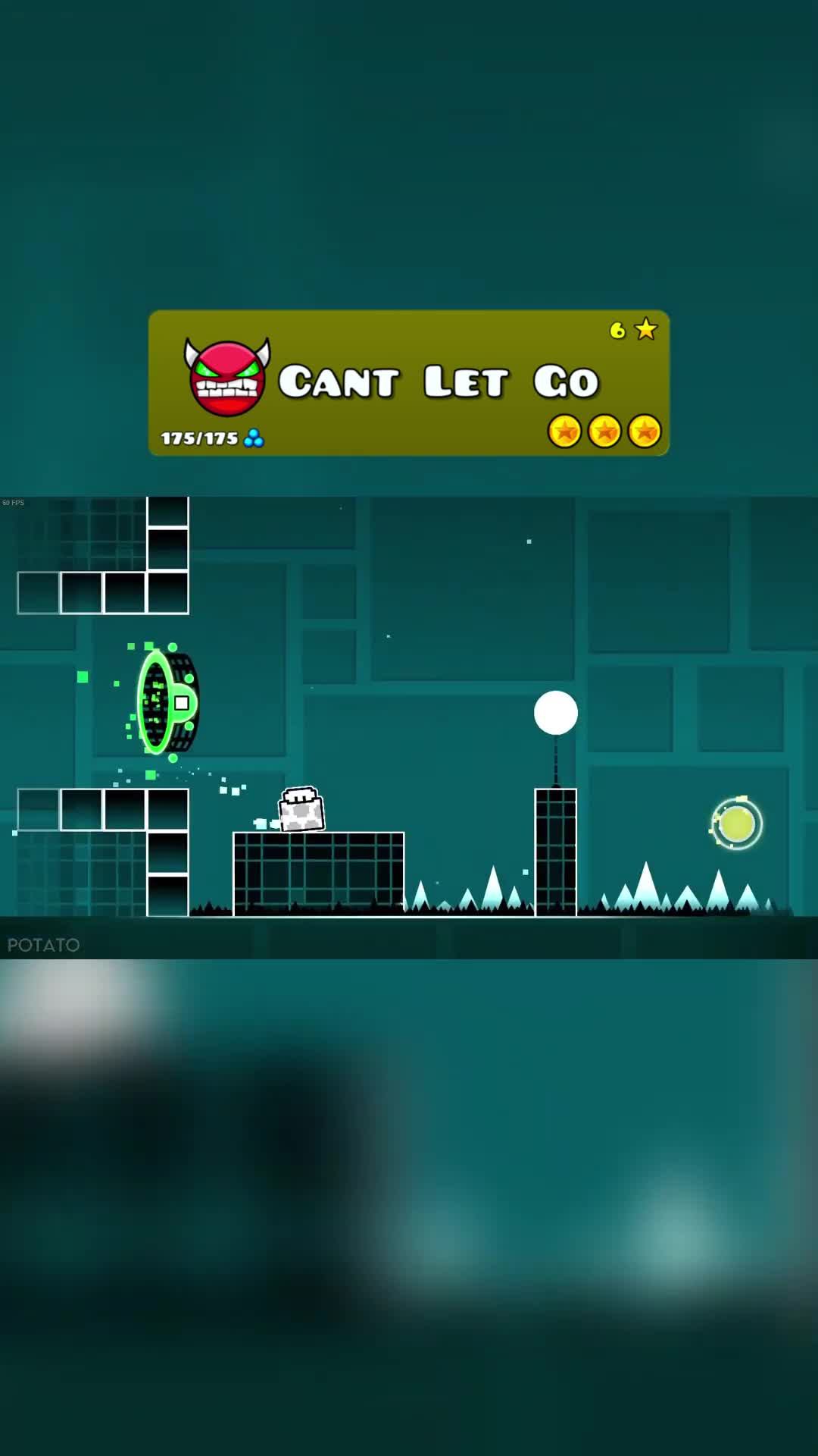 Limbo remake Geometry Dash #shorts #deluxe12