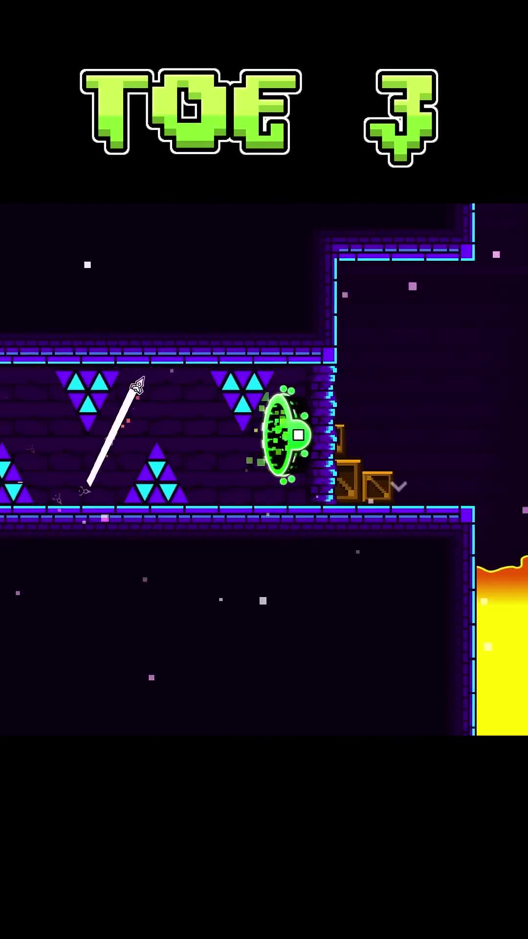 TOE 3 in GD 2.2? #geometrydash #gdupdate #gd #deluxe12 #gaming #games