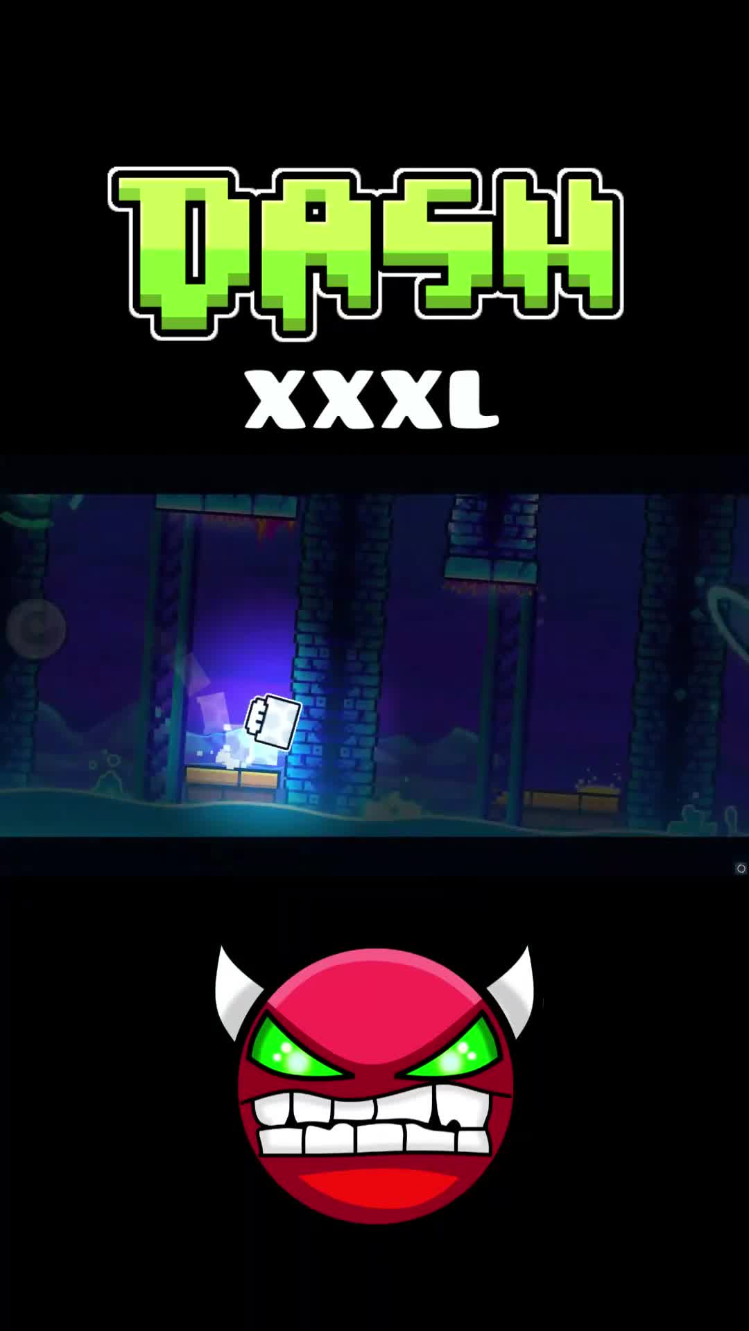 Dash long version in Geometry Dash 2.2
