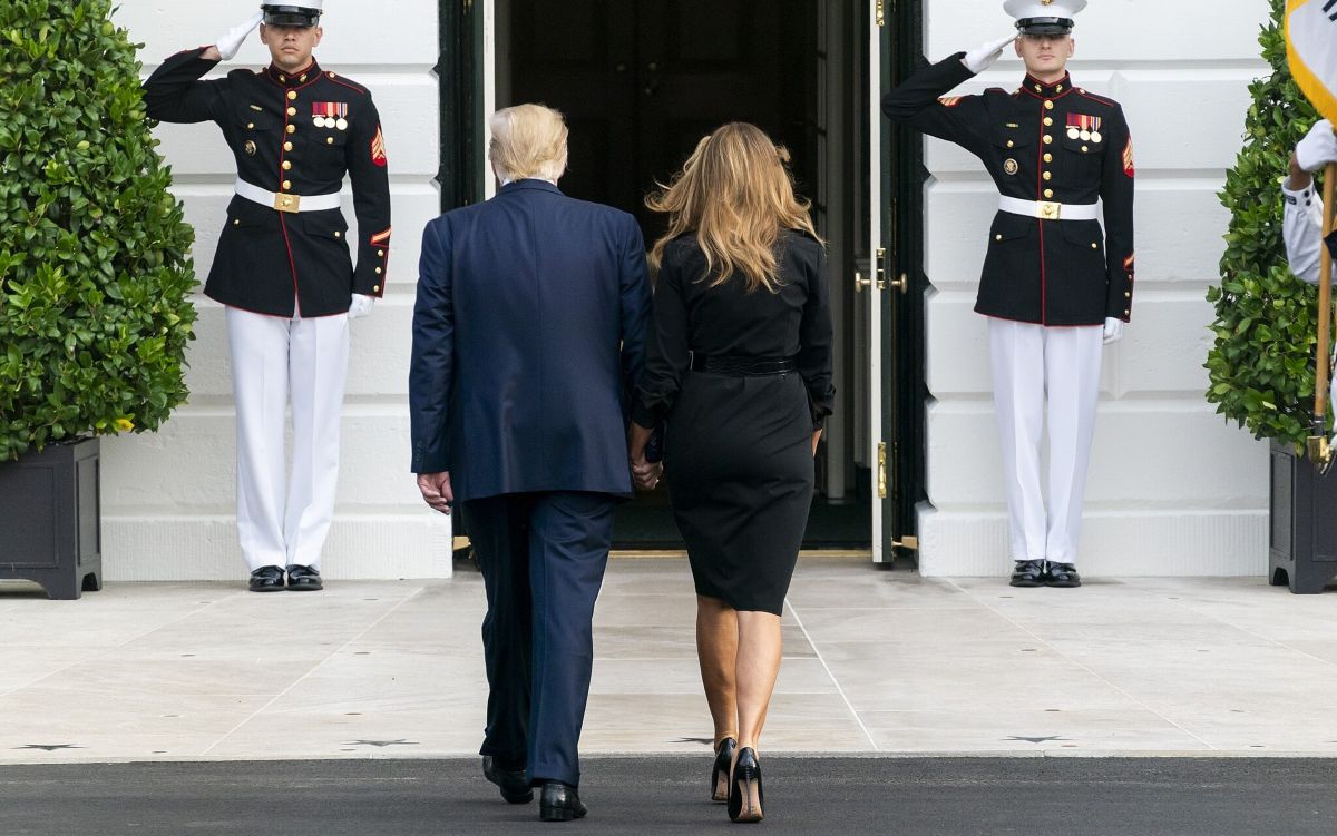 Trailer for Melania Trump film shows private call with Donald