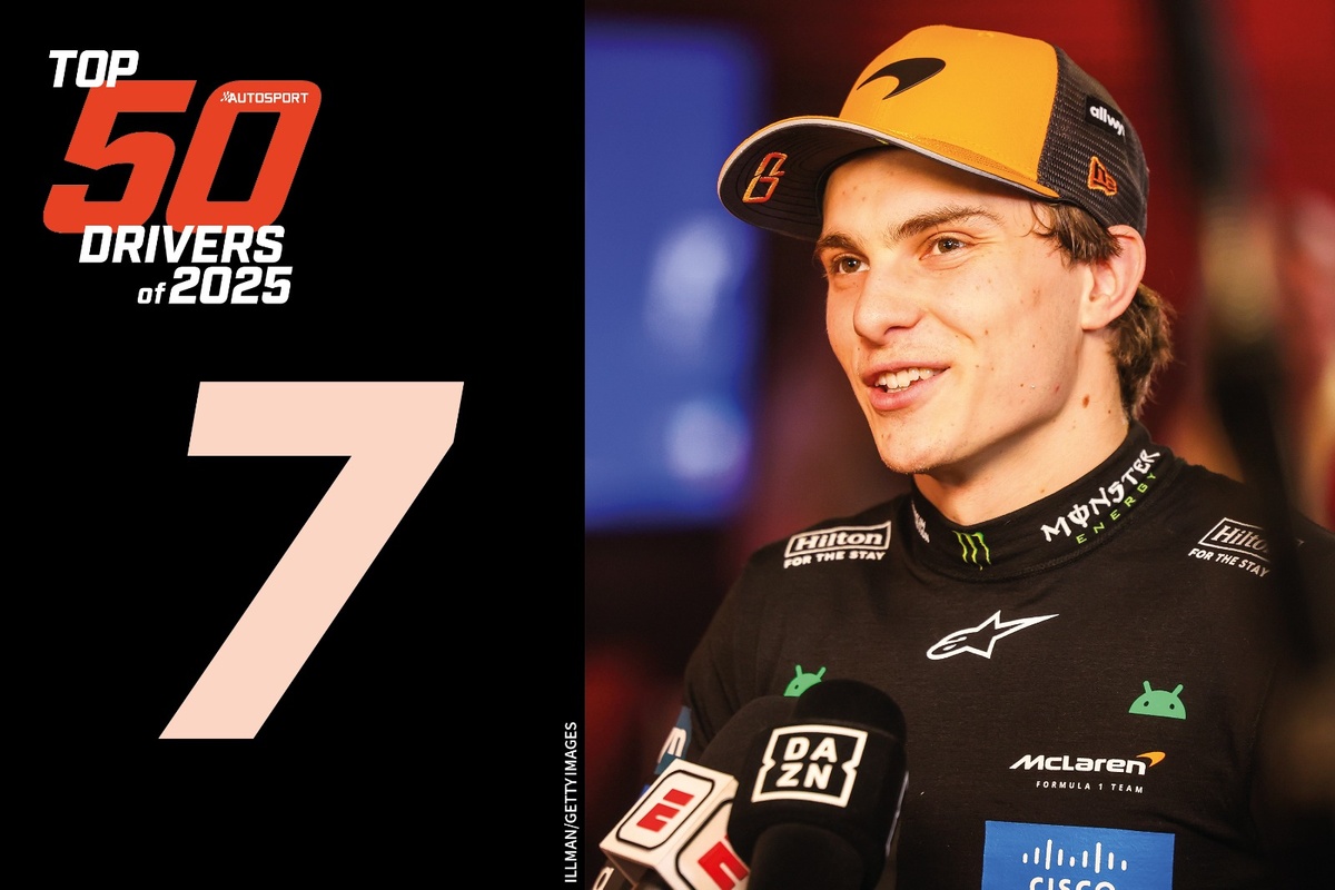 Autosport top 50 of 2025: #7 Oscar Piastri