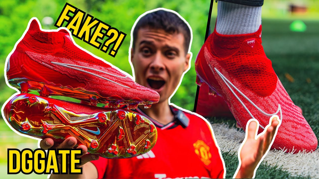 Ich teste die 60 € Fake-Fußballschuhe von DHgate!