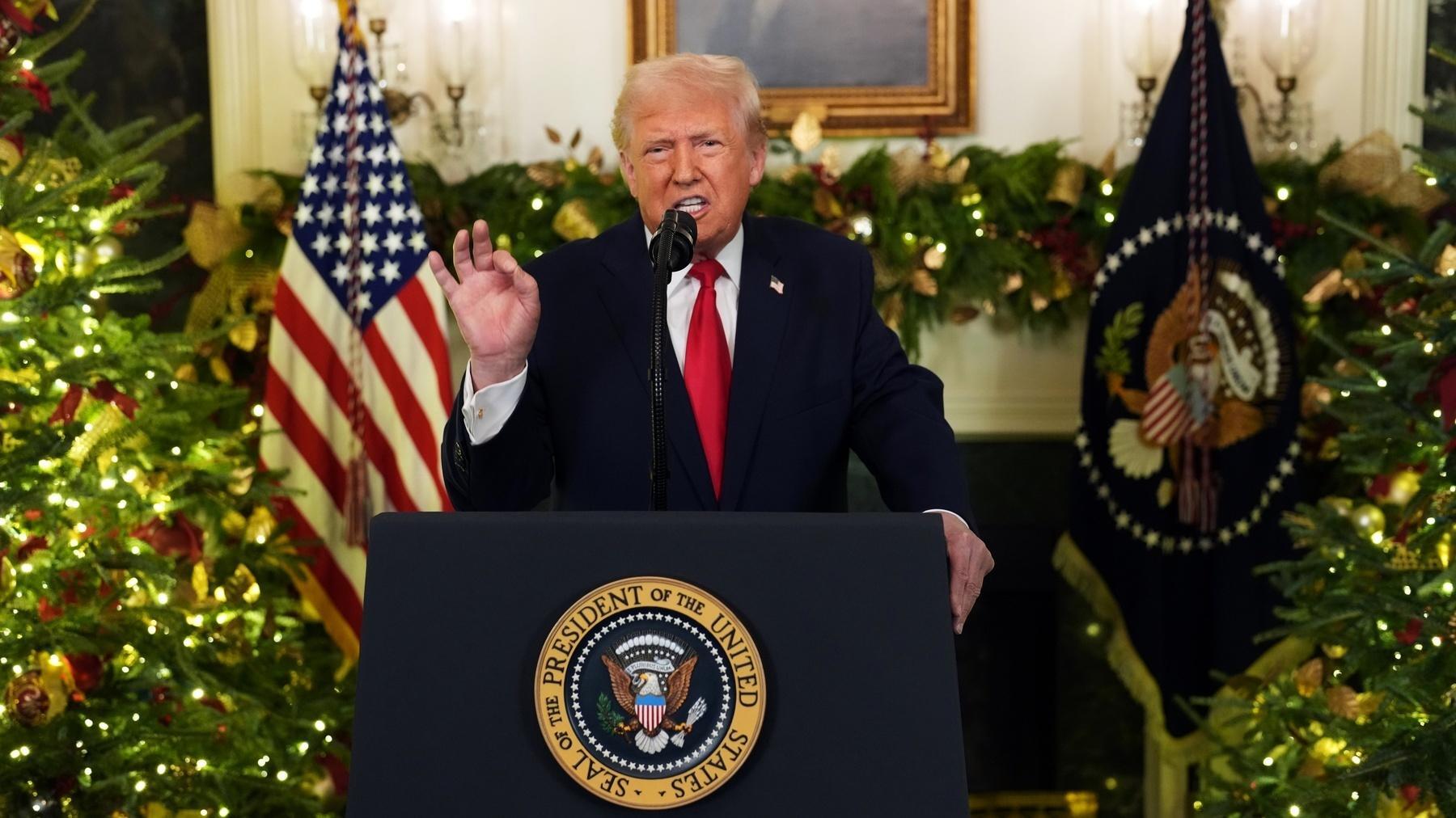 Trump taler til nasjonen: en kort og lite overraskende tale